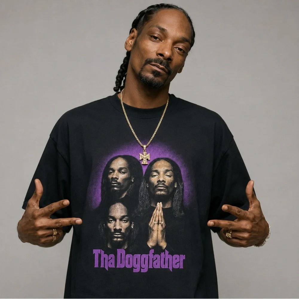 Death Row Records | Shirts | Tha Doggfather T Shirt Mens 2xl Black ...